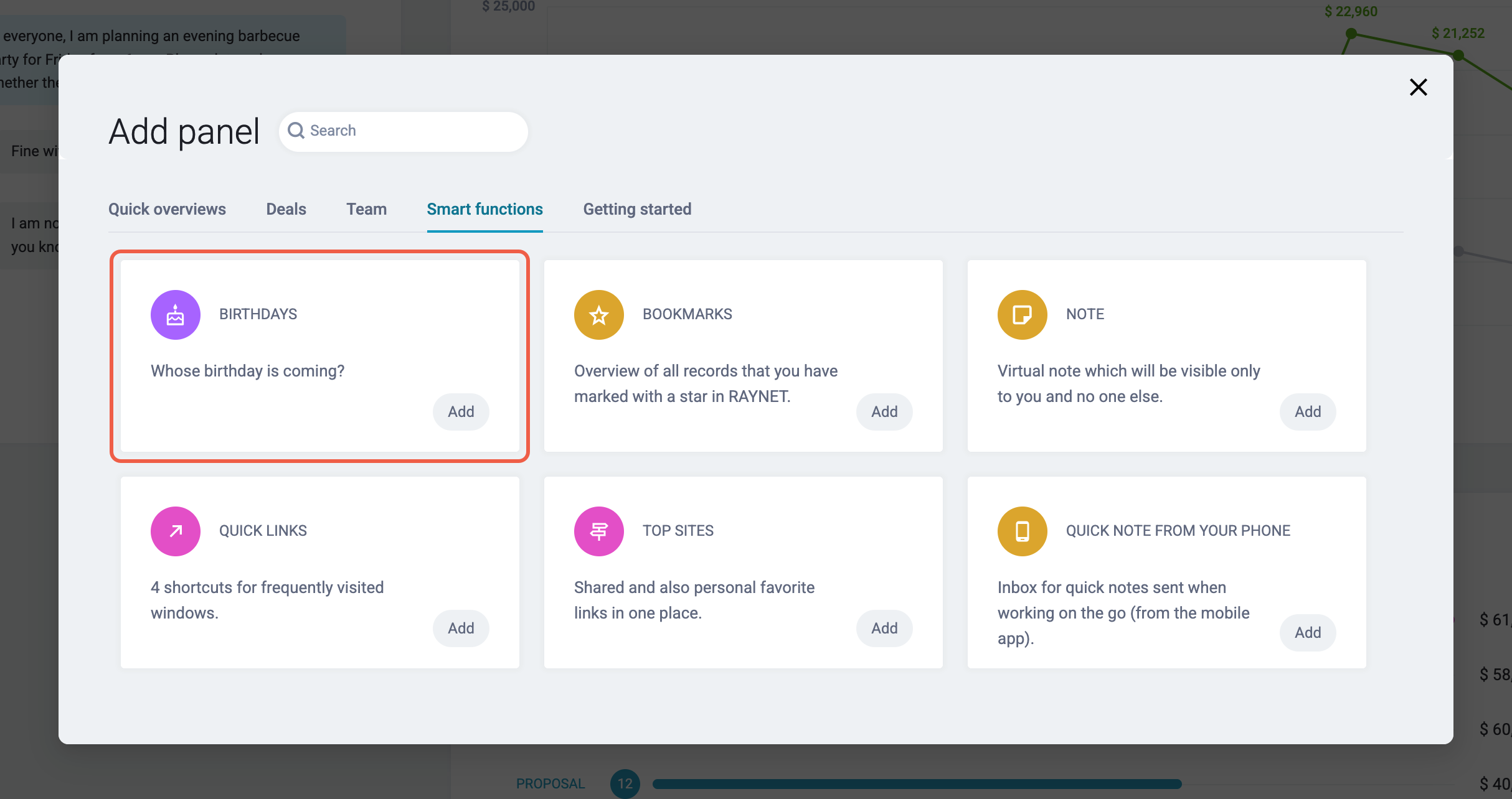 Birthdays and Anniversaries – Raynet CRM Basics and Tutorials